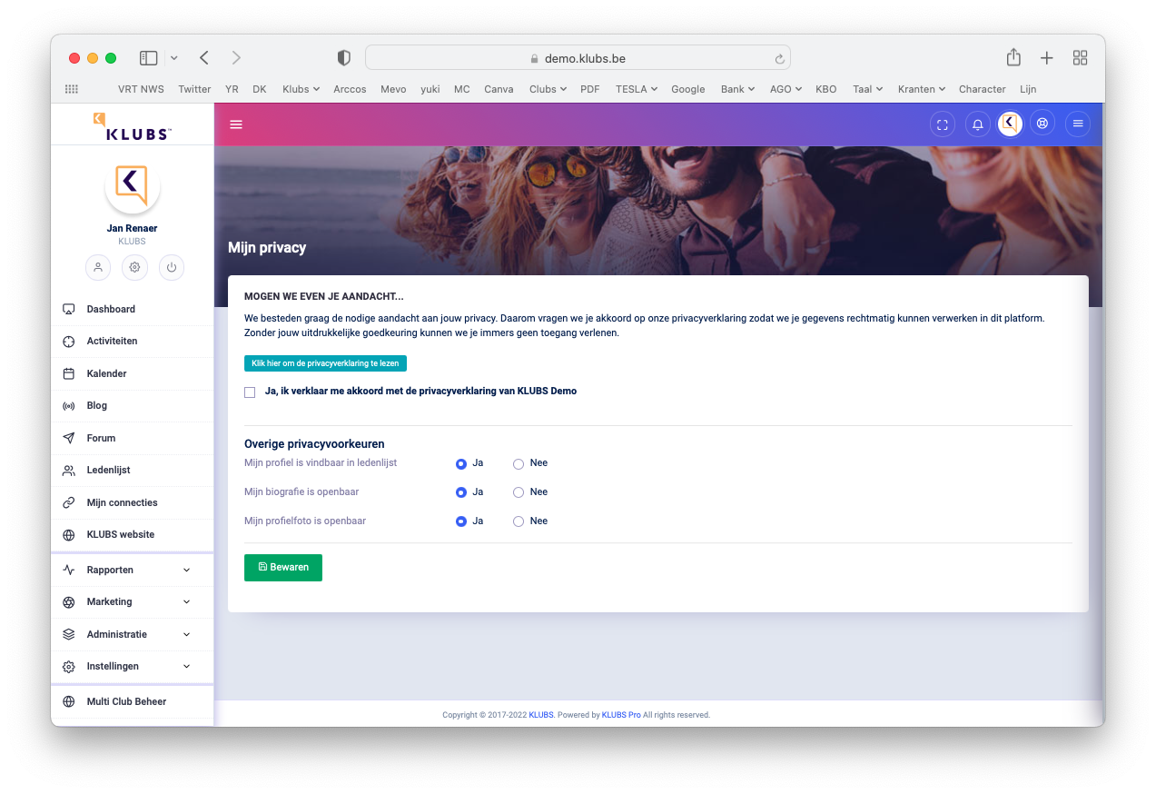 Member Activation - Clubs Support